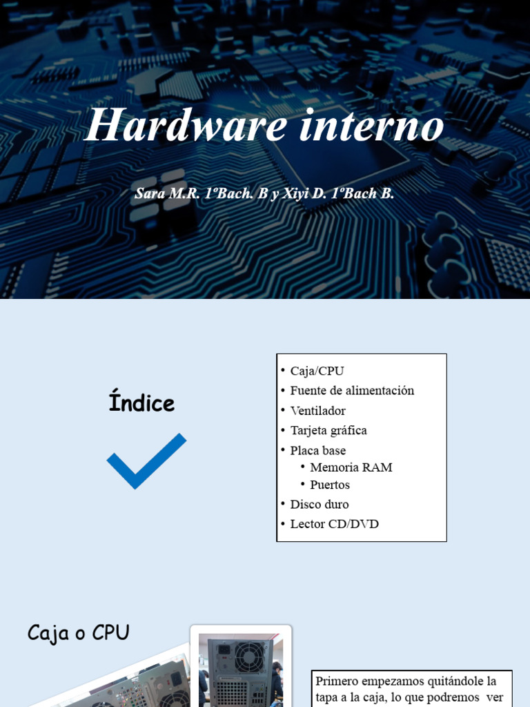 Hardware Interno | PDF