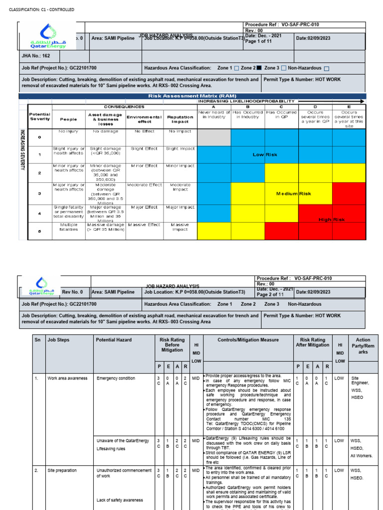 JHA - 162 Cutting Breaking Demolition of Existing Asphalt Road ...