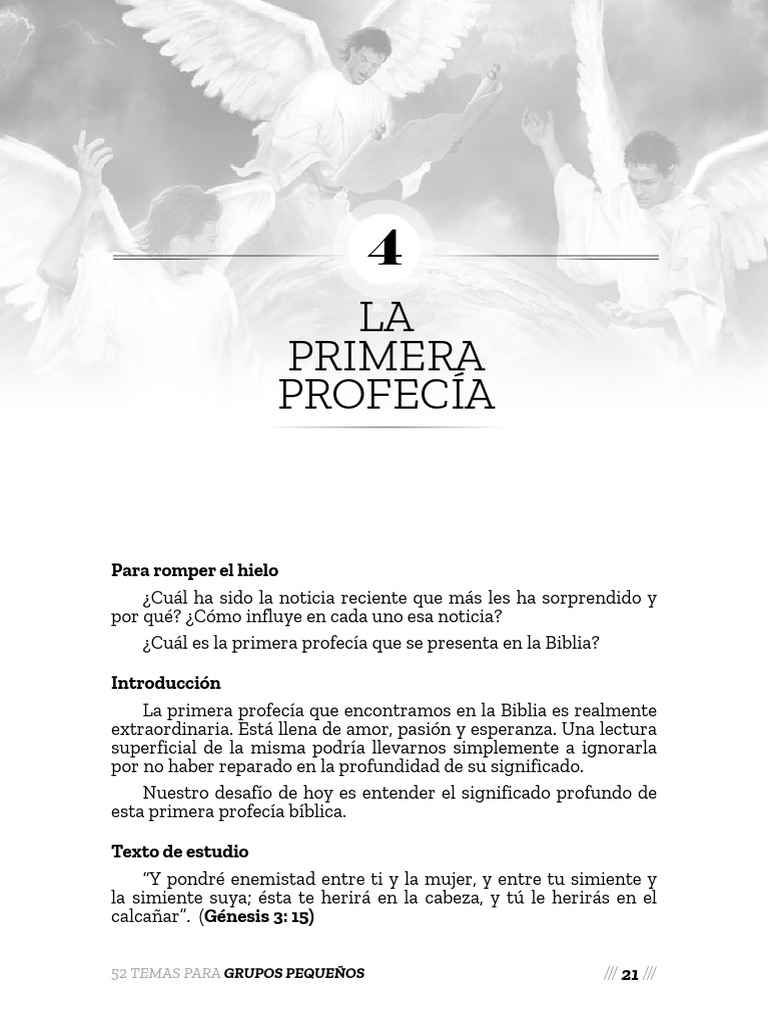 Primera Profecía en la Biblia | PDF