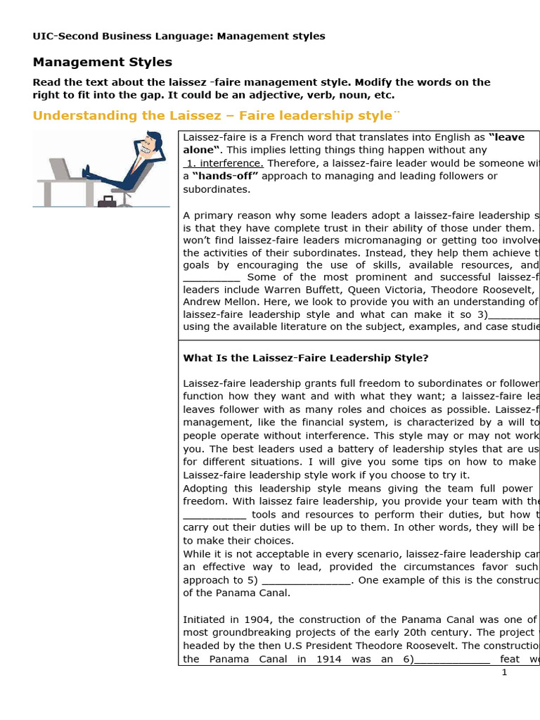 Other Management Styles | PDF