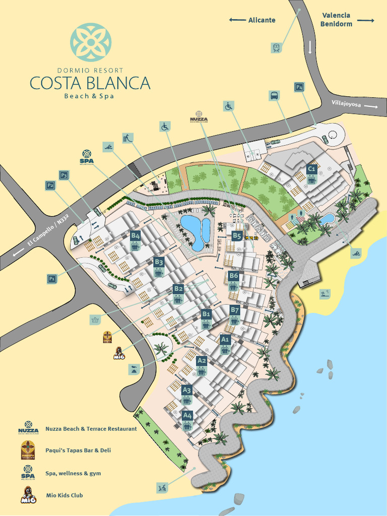 Map Dormio Resort Costa Blanca - Gecomprimeerd | PDF