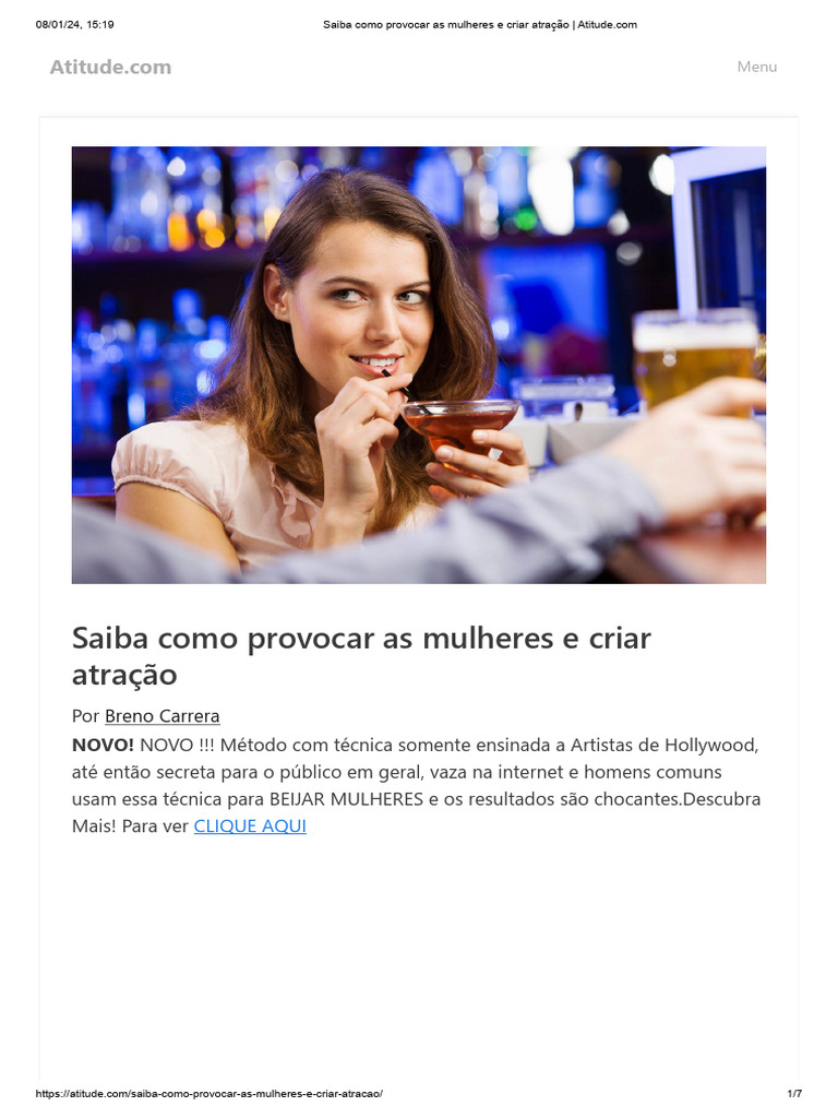 Saiba Como Provocar As Mulheres e Criar Atração | PDF | Gatos ...