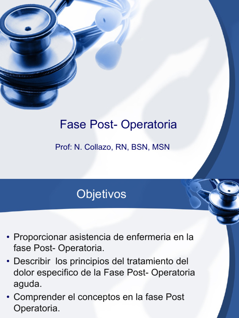 Fase Post - Operatoria 12 | PDF