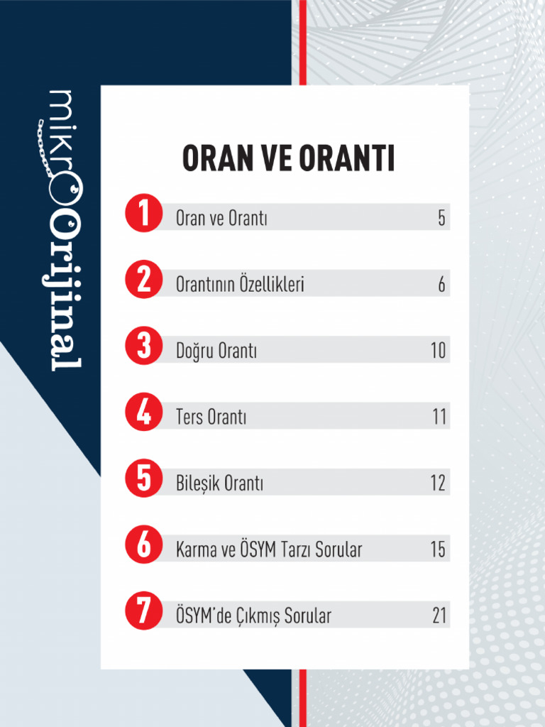 Mikro Orijinal - 9. Sınıf 3. MÖF (Problemler) - 2024 | PDF
