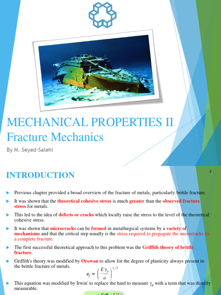 Mechanical Properties II - 03 Fracture Mechanics | PDF | Fracture Mechanics | Fracture