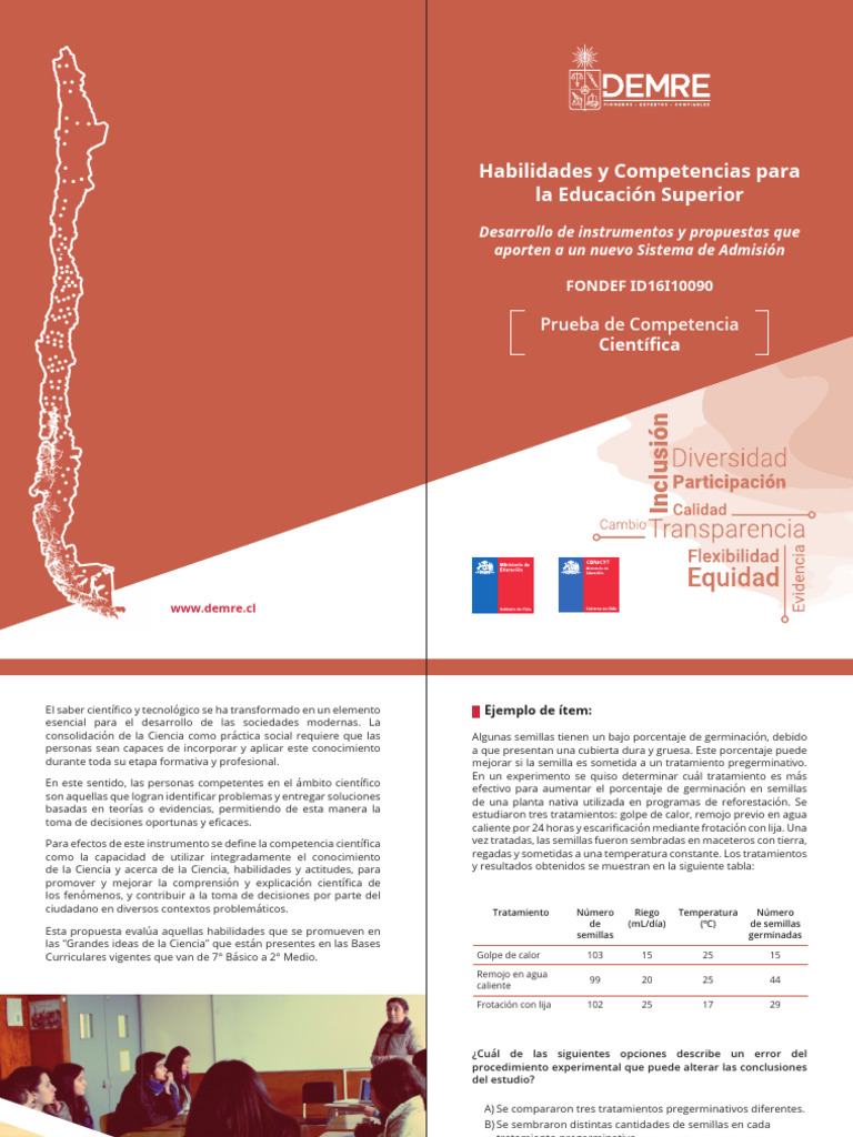 diptico-prueba-de-competencia-científica-FONDEF | PDF