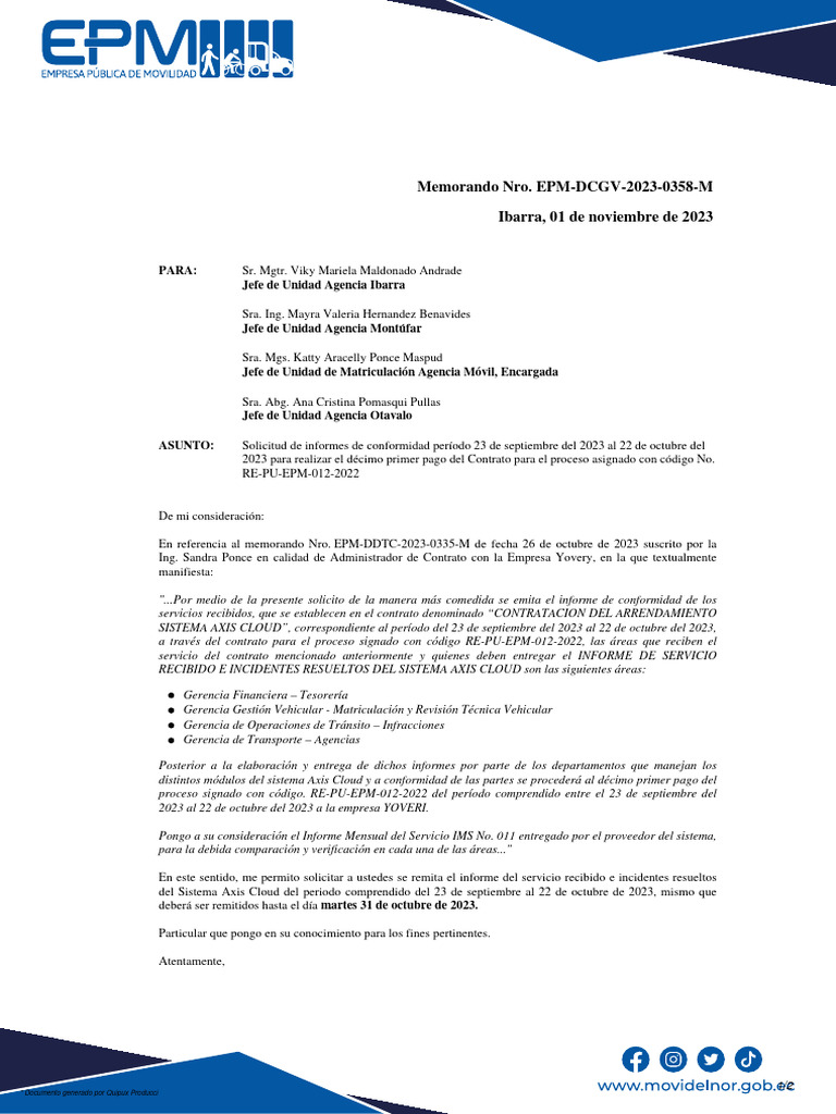 Epm DCGV 2023 0358 M | PDF