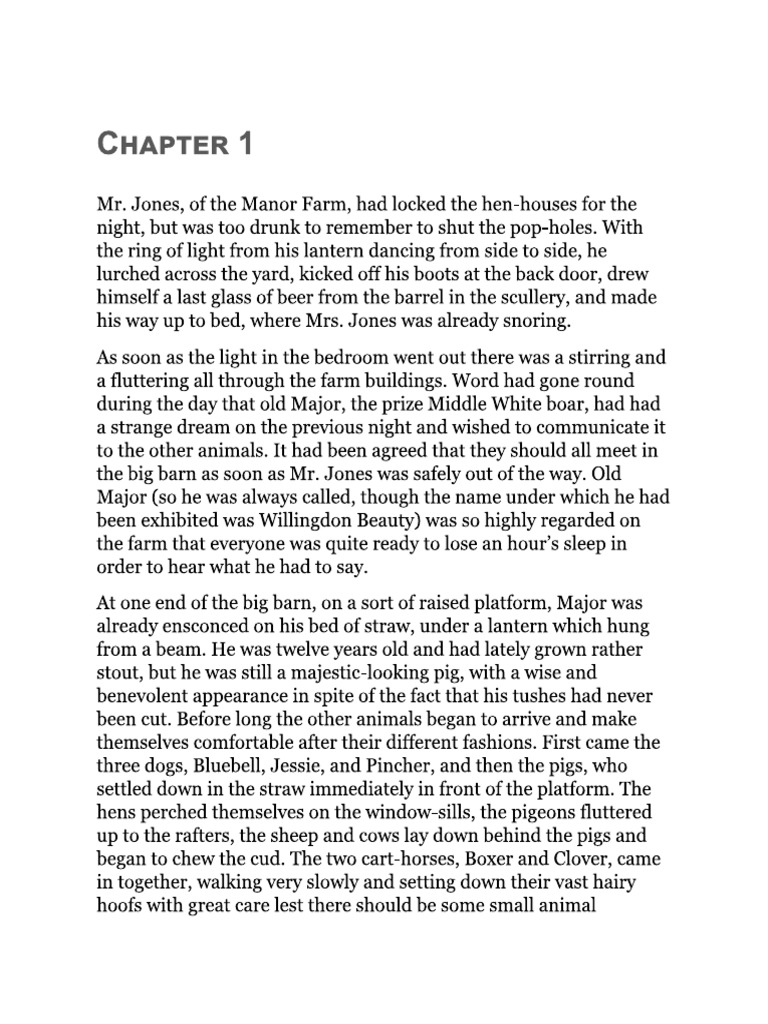 Chapter 1 Reading Book | PDF