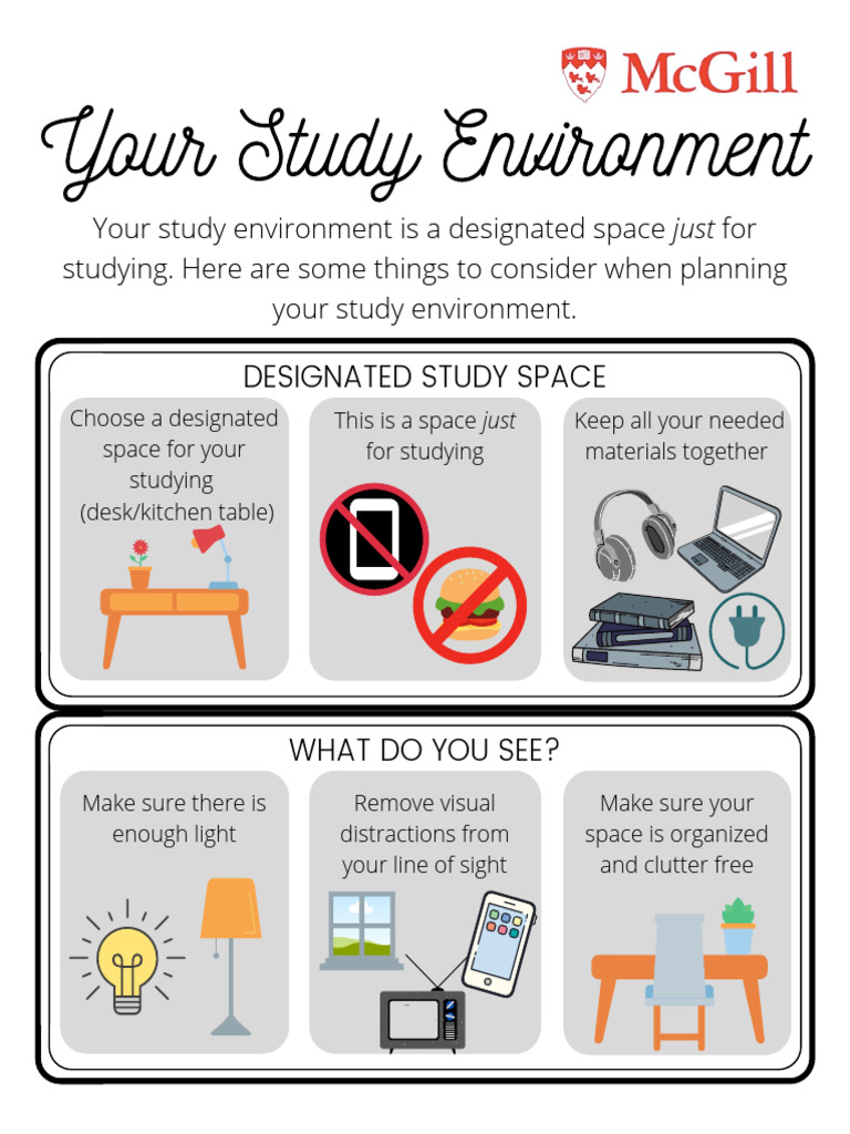 Your Study Environment | PDF