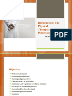 APTA PT Core Values | PDF | Psychotherapy | Physical Therapy