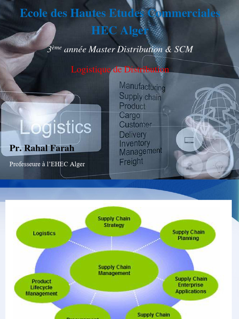 Logistique de Distribution - Chapitre I Introduction à la logistique de ...