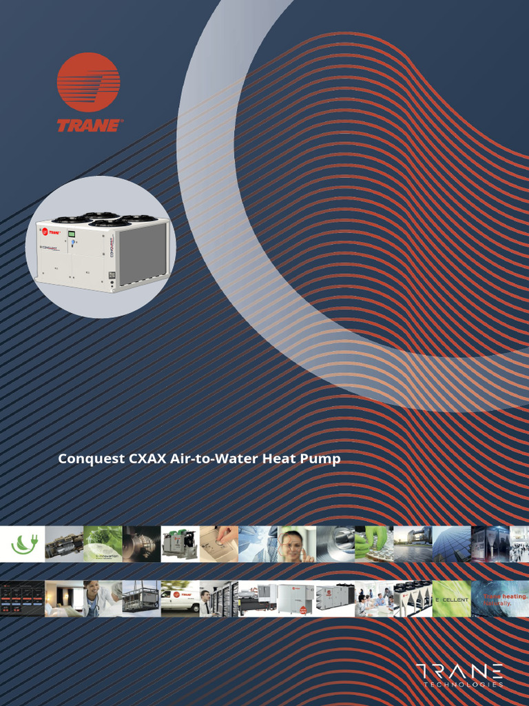 Conquest CXAX Air-to-Water Heat Pump | PDF | Heat Pump | Equipment