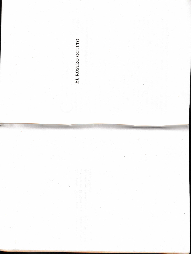 Ramón Gil Olivo - El Rostro Oculto | PDF