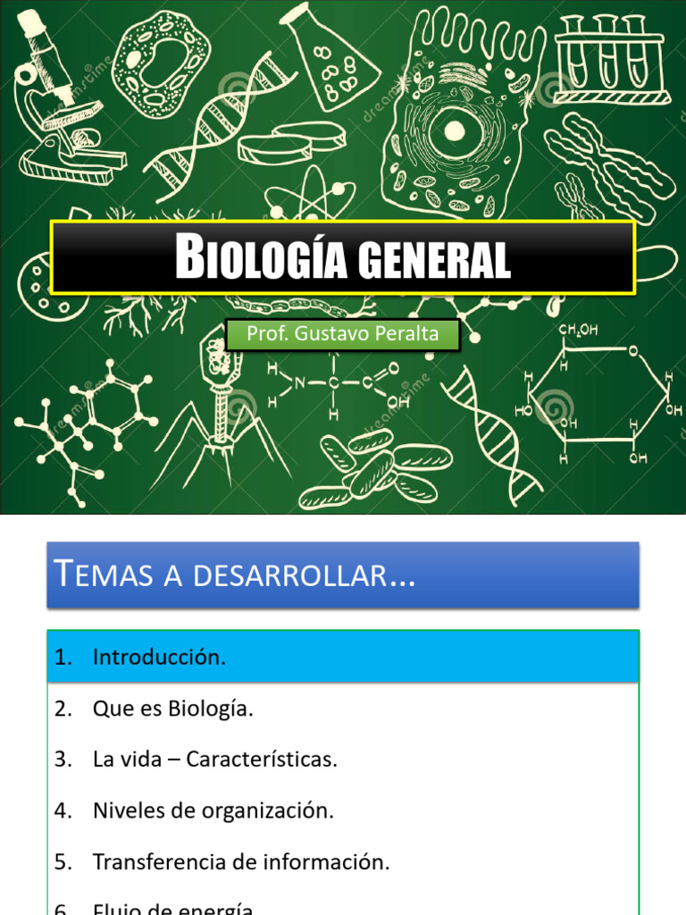 Fundamentos de Biología General | PDF | Biología | Metabolismo
