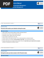 Proctorio Test Taker Quick Start Guide | PDF | Encryption | Button ...