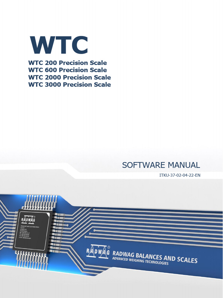 WTC Software User Manual en | PDF | Weight | Usb Flash Drive