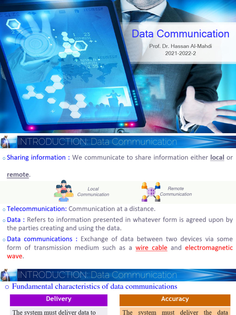Lecture-1 | PDF | Computer Network | Network Topology