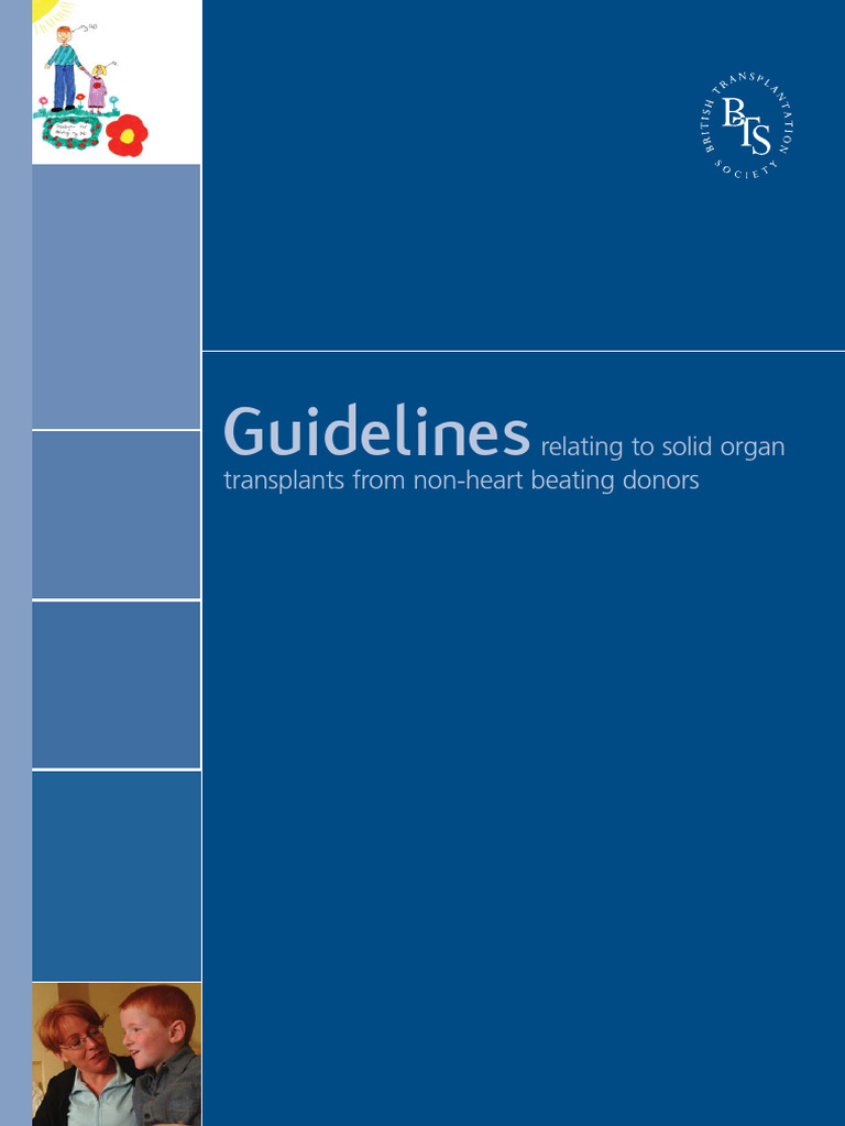 Non-Heart Beating Donor Transplant Guidelines | PDF | Organ Donation ...