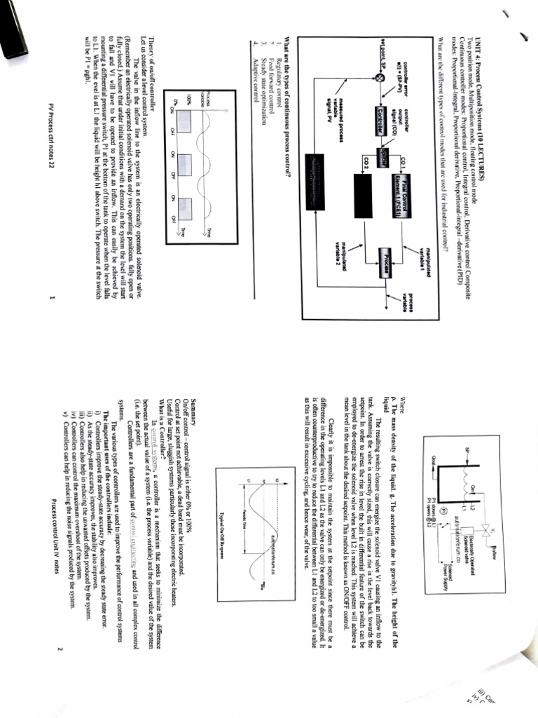 Process Control Systems Guide | PDF | Control Theory | Systems Science
