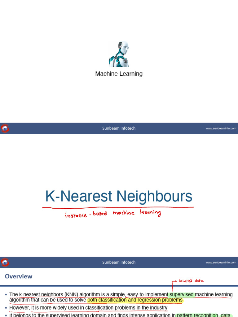 5 K-Nearest | PDF | Statistical Classification | Learning