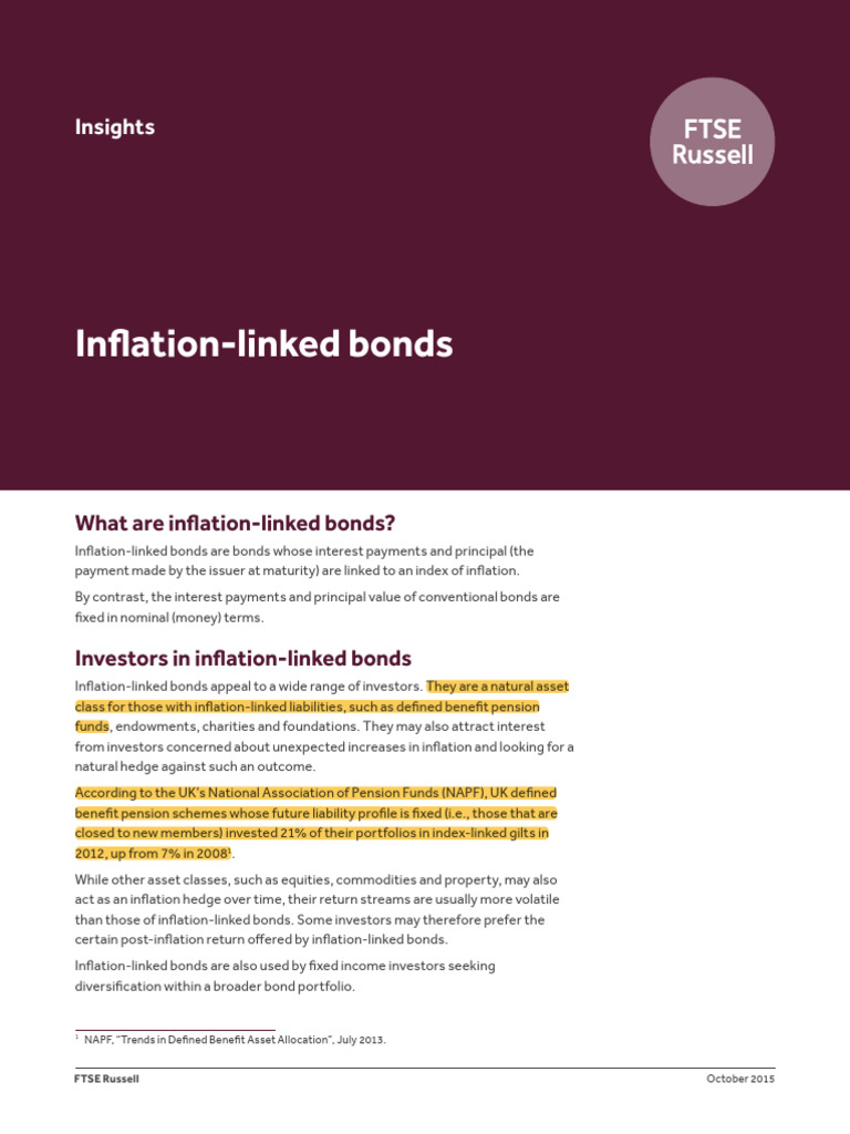 Inflation-Linked Bonds Final - Copie | PDF