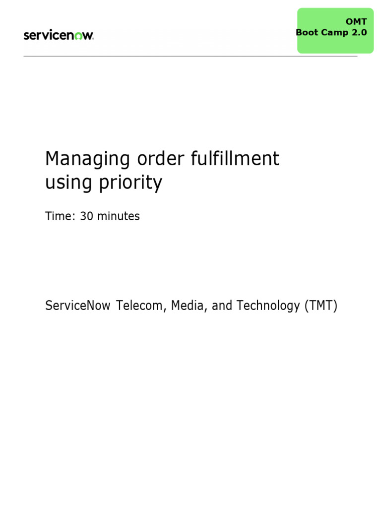 Lab 3 Order Priority | PDF