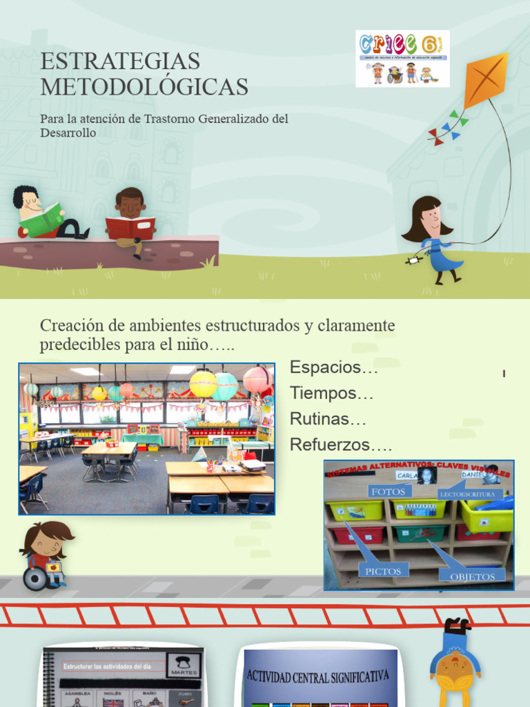 Estrategias para TGD | PDF | Comunicación | Comportamiento