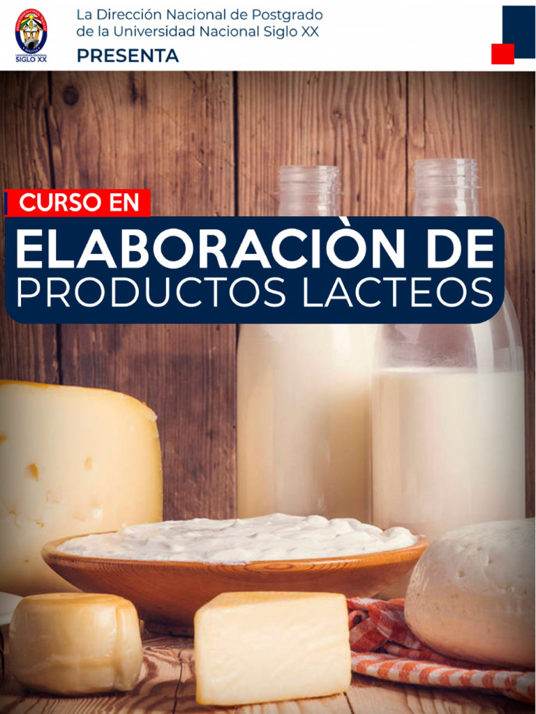 Elaboracion de Productos Lacteos | PDF | Productos lácteos | Leche