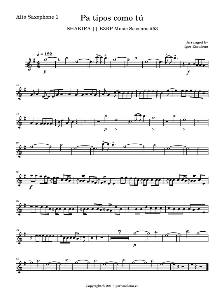 ? Pa Tipos Como Tú para CHARANGA ? - Bizarrap FT SHAKIRA (2) - Partes ...