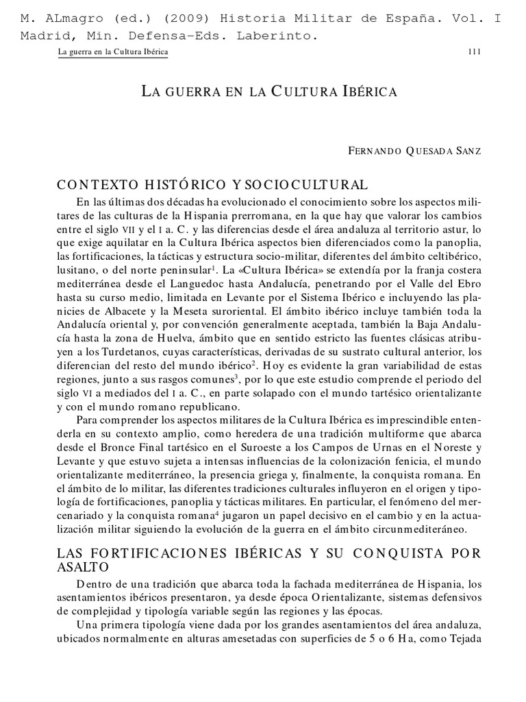 Guerra Iberia Quesada | PDF