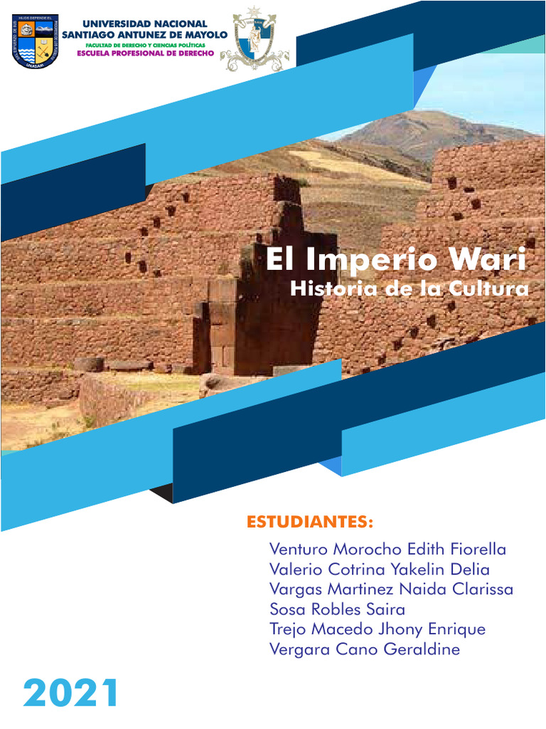 Cultura Wari | PDF | Andes | Era precolombina