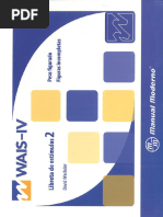 Manual WAIS IV PDF | PDF