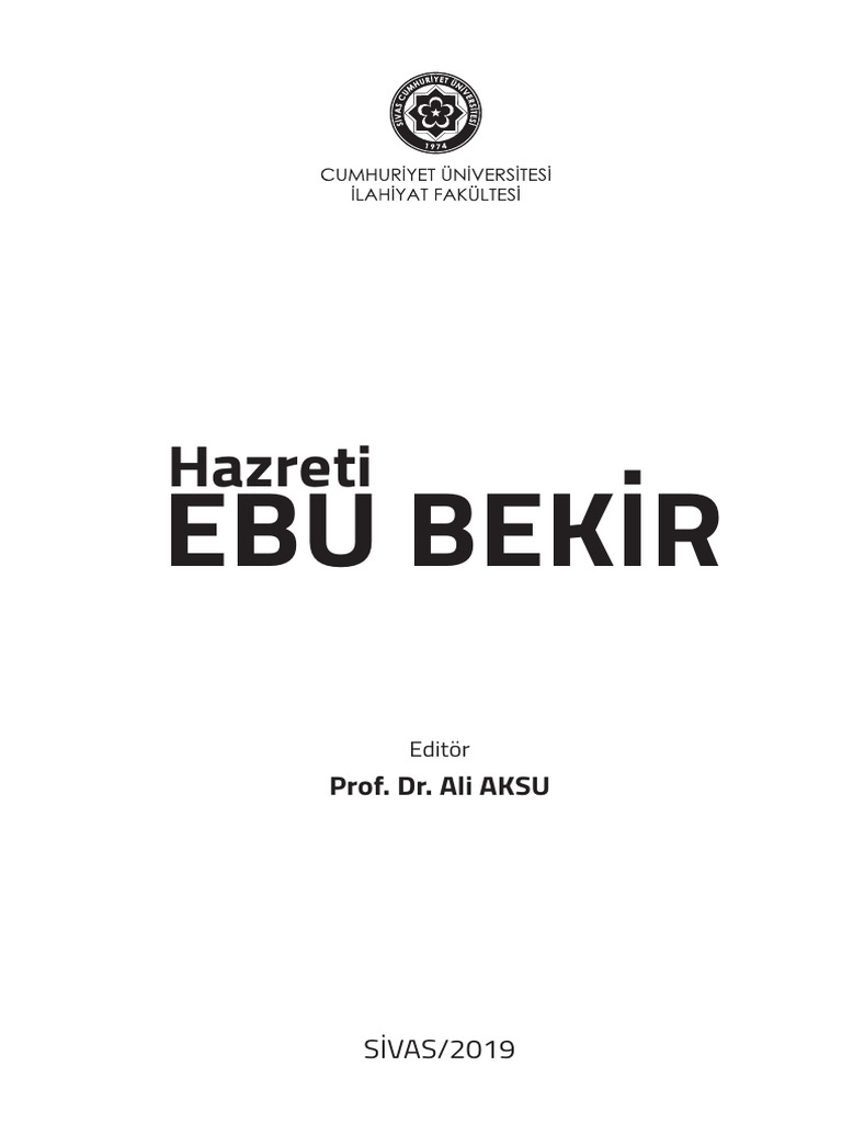HZ Ebu Bekir | PDF