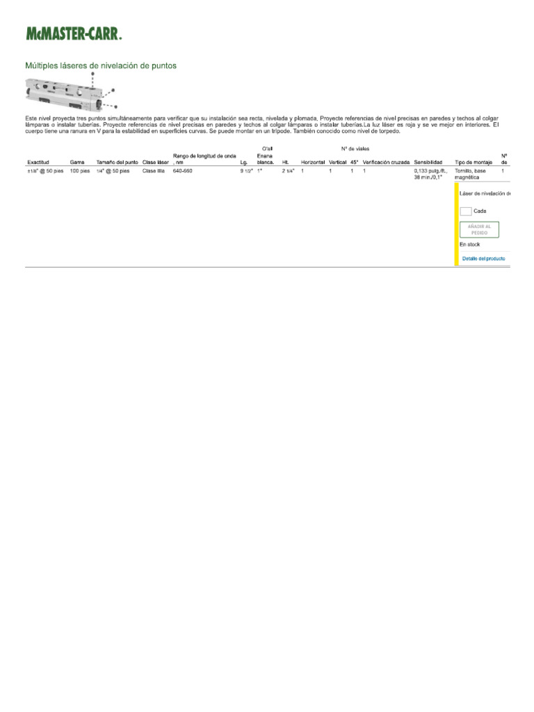 Levels _ McMaster-Carr | PDF