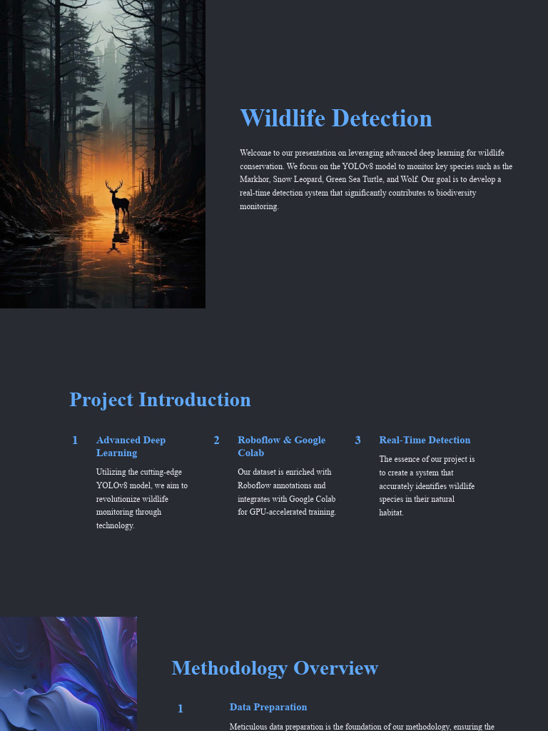Wildlife Detection Pdf