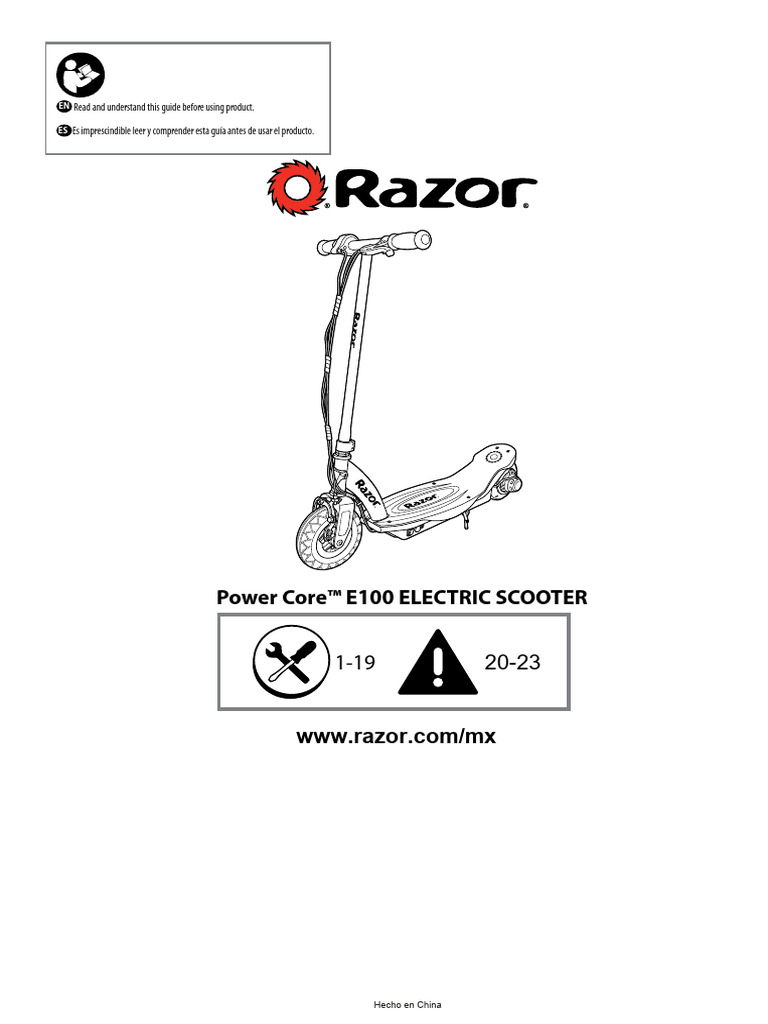 Power Core E100 Models User Manual en Es MX | PDF | Safety | Hazards