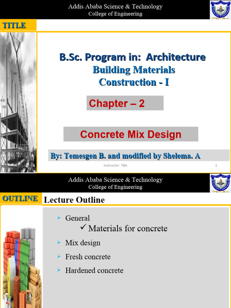 Chapter - 2 (BMC-I) | PDF | Concrete | Reinforced Concrete