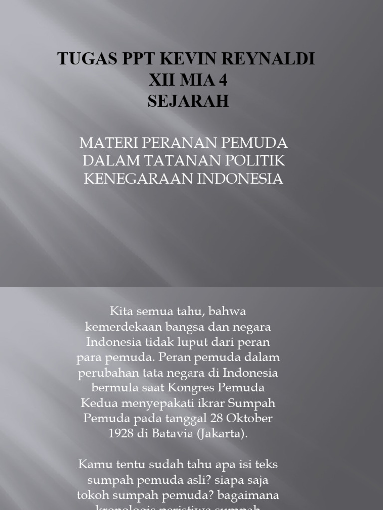 Tugas PPT Kevin Reynaldi | PDF