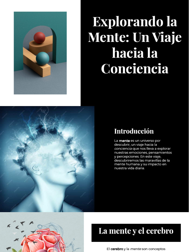 Explorando La Mente Un Viaje Hacia La Conciencia | PDF