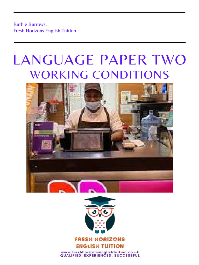 Working Conditions Paper 2 | PDF