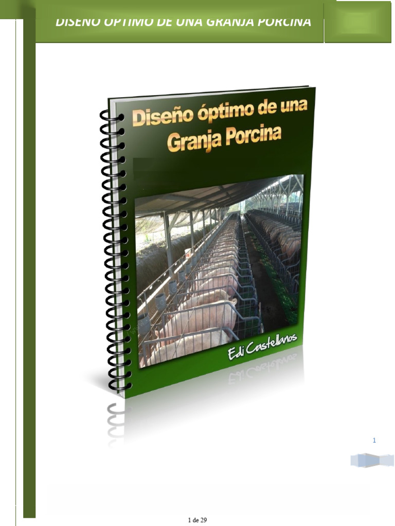 Diseno Optimo de Una Granja Porcina | PDF | Granjas
