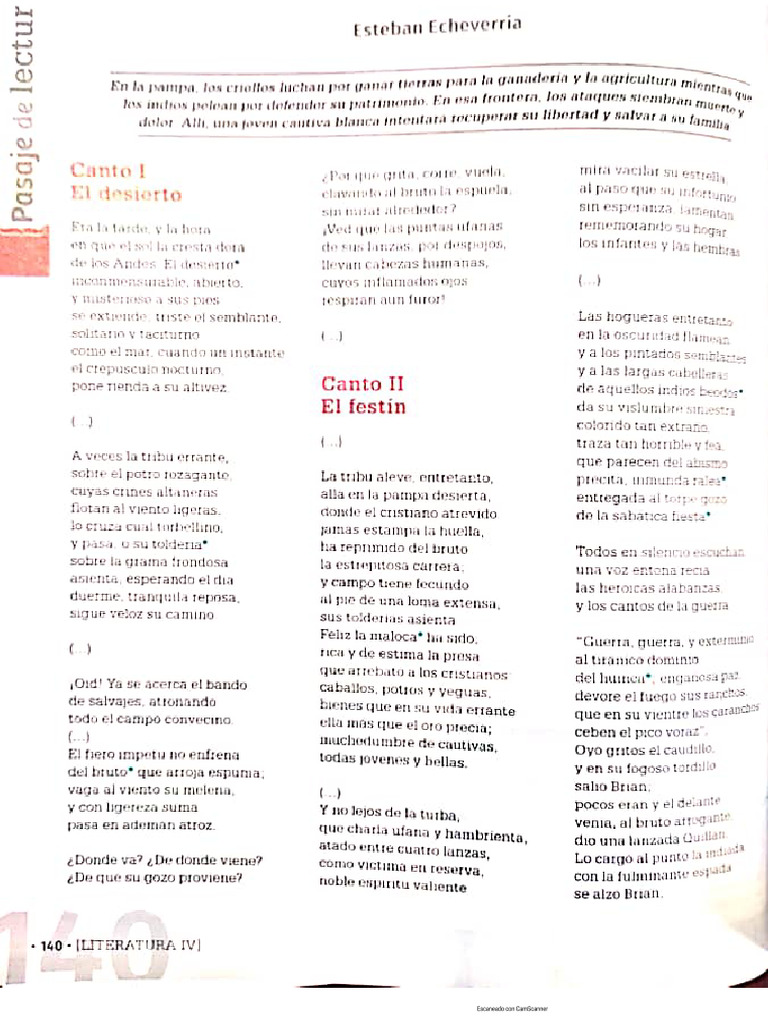 La Cautiva | PDF