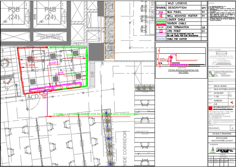 8th Floor WLD System Layout | PDF
