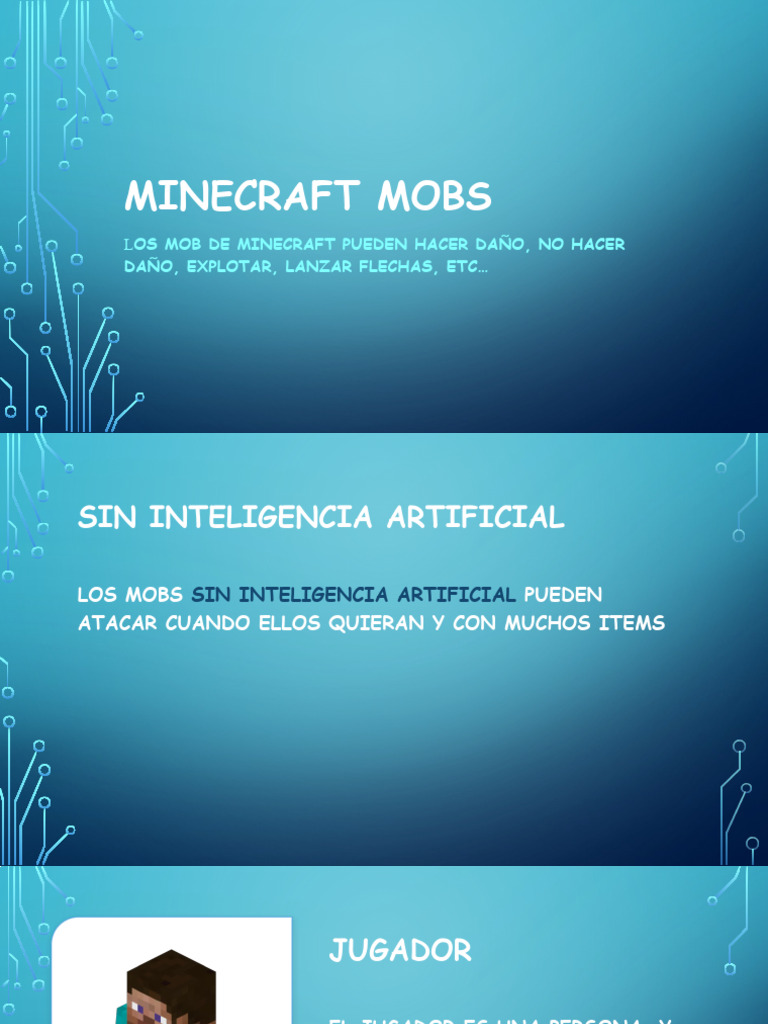 Minecraft Mobs | PDF