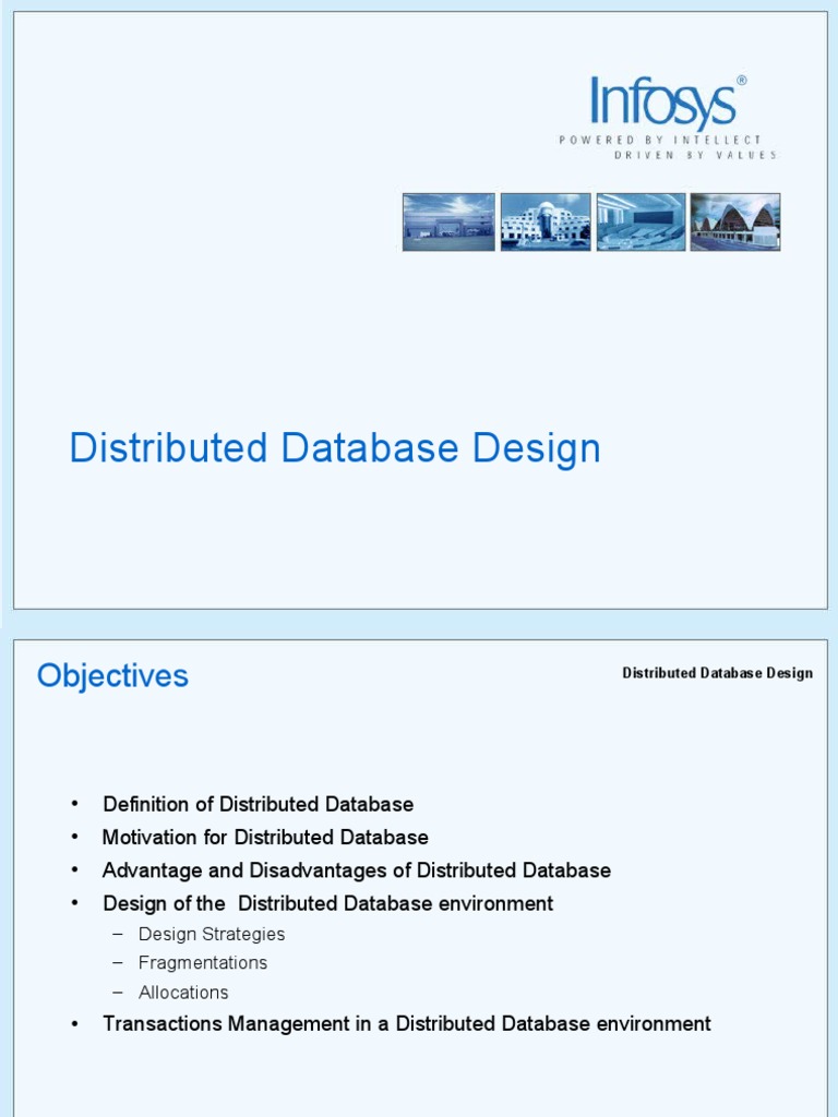 Distributed Database Design | PDF | Database Transaction | Databases