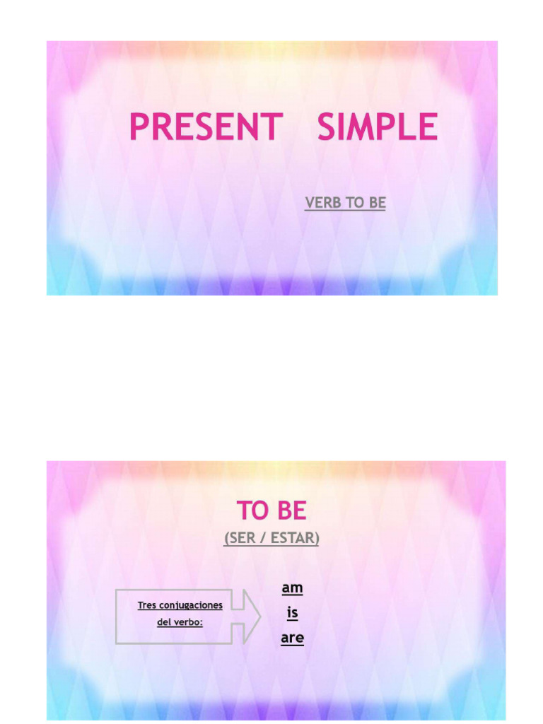 NOTES 1 Present Simple | PDF