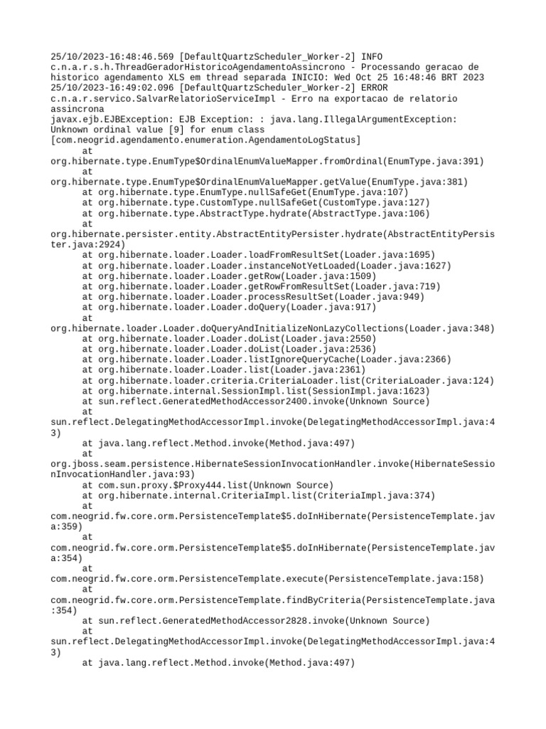 Erro Exportar Arquivo Hist | PDF | Concurrent Computing | Software
