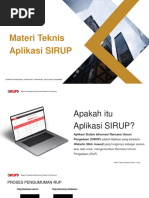 Panduan Input RUP Pada SiRUP | PDF