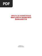Upute Za Korištenje RBA mBIZ Servisa Za Poslovne Subjekte | PDF