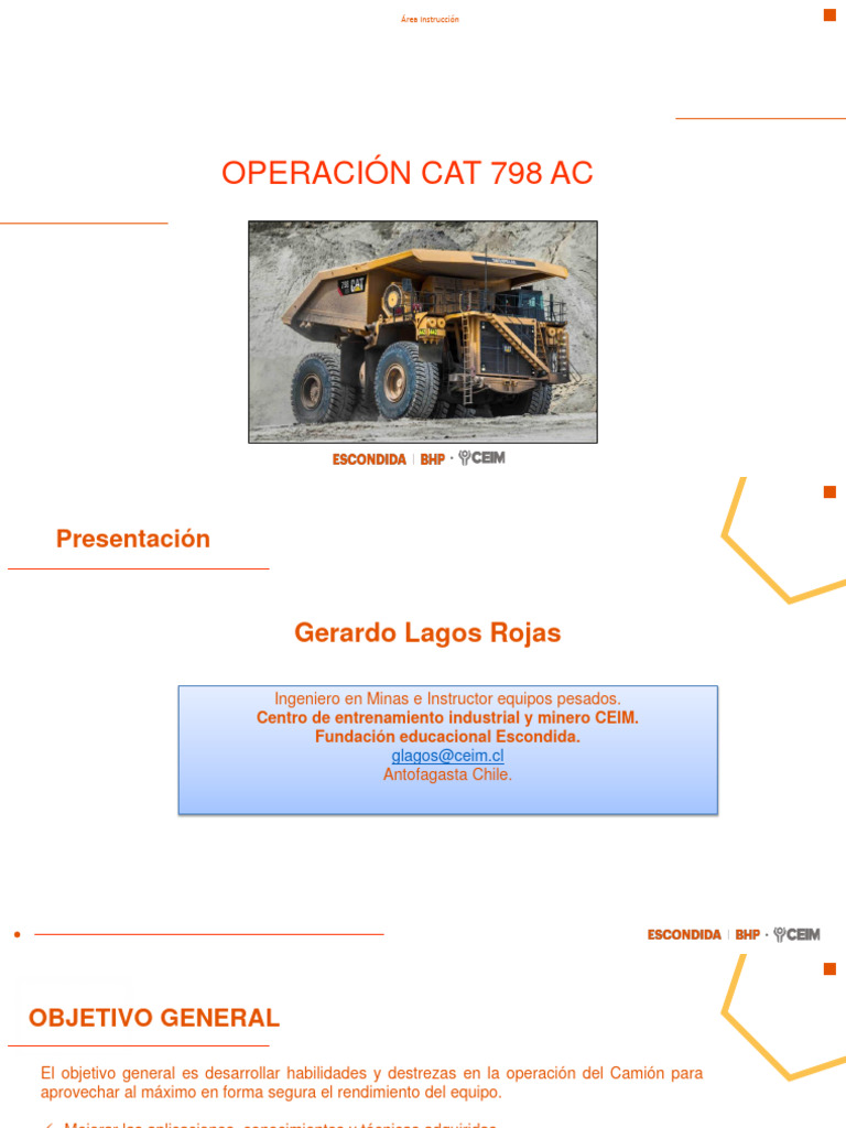 Operacion CAT 798AC | PDF